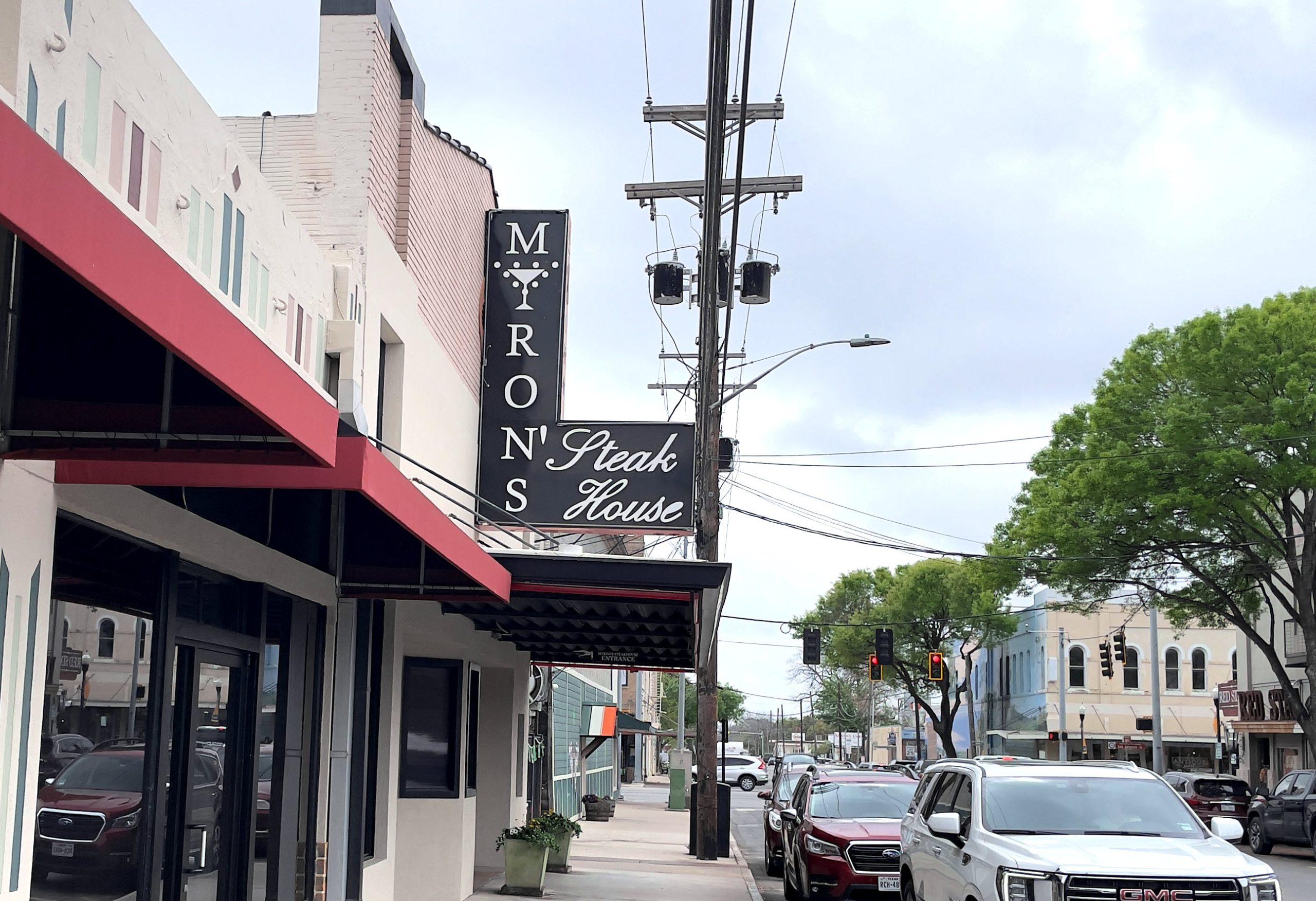 Myron's Steakhouse in New Braunfels, Texas